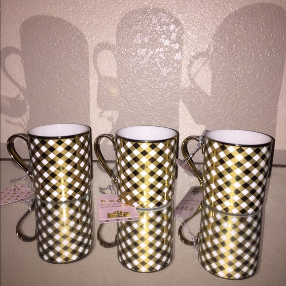 Kitchen | New Set Of 3 Ceramic Mugs With Tags | Poshmark